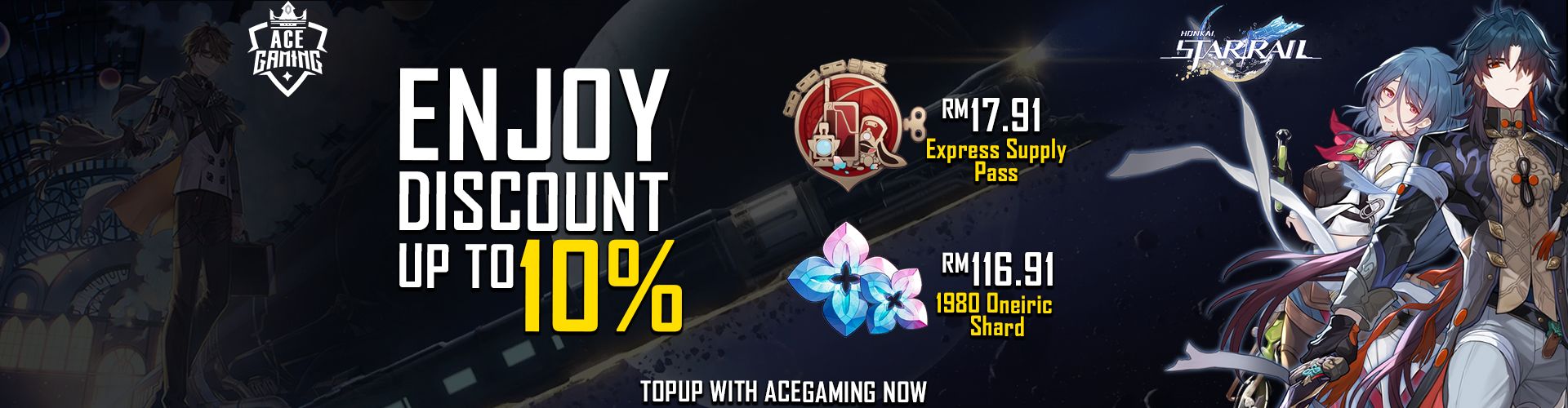 Top Up Games Malaysia-Faster, Cheaper & Secure Your Account | AceGaming
